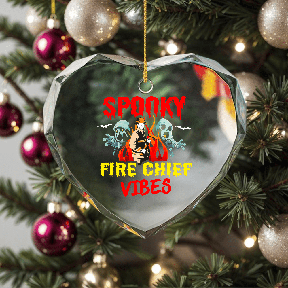 Firefighter Fireman Fire Rescue Department Ghost Ornament, Hanging ...
