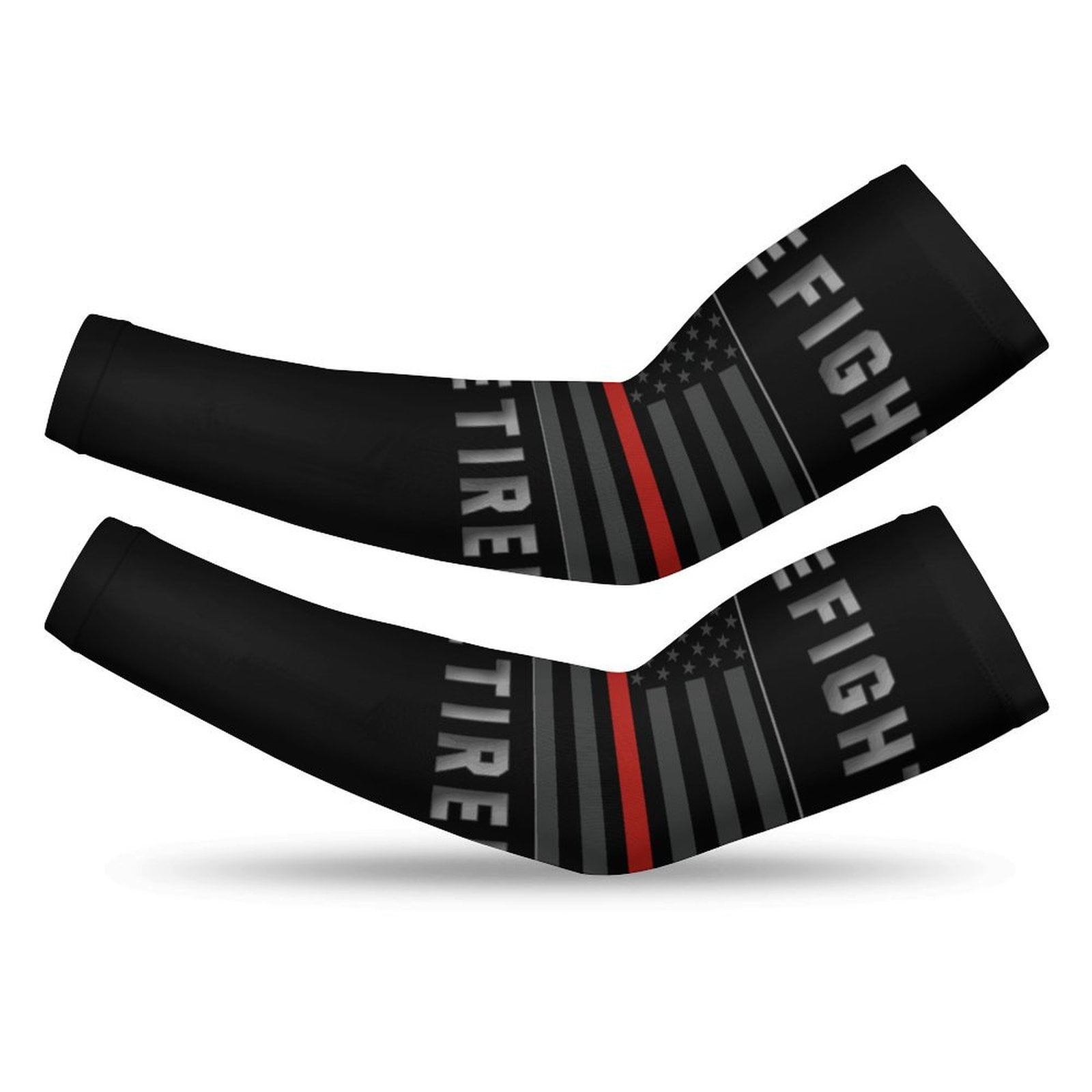 Firefighter Fireman Retired America Flag Arm Sleeves,Cooling Gardening ...