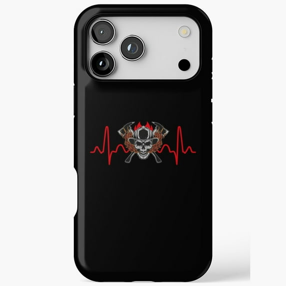 Firefighter Funny Humor Text Graphic Art iPhone Case 17 11 12 13 14 15 ...