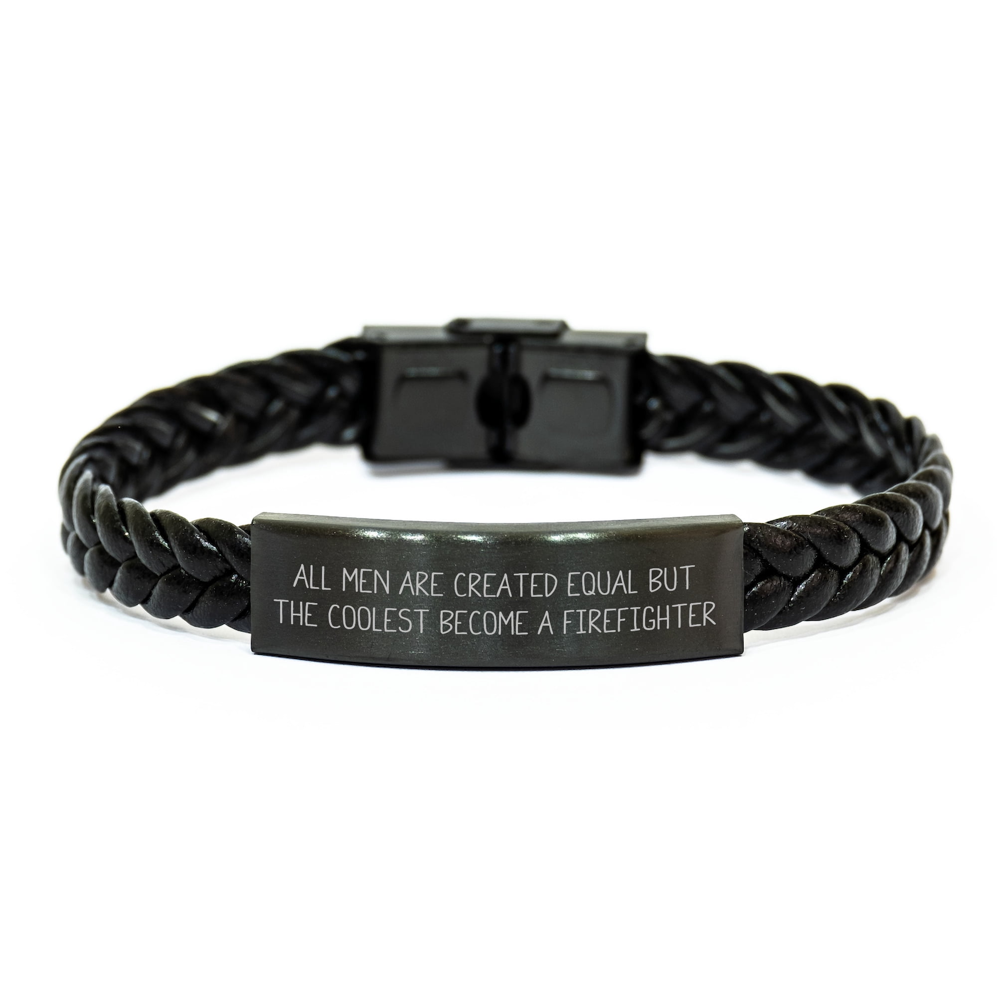 Firefighter Inspiration Gifts from Men - Interlaced Leather Interlaced ...
