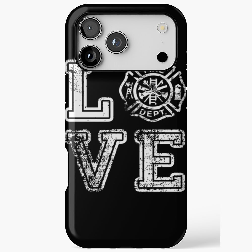 Firefighter Love Funny Limited Magazine iPhone Case 17 16 15 14 13 12 ...