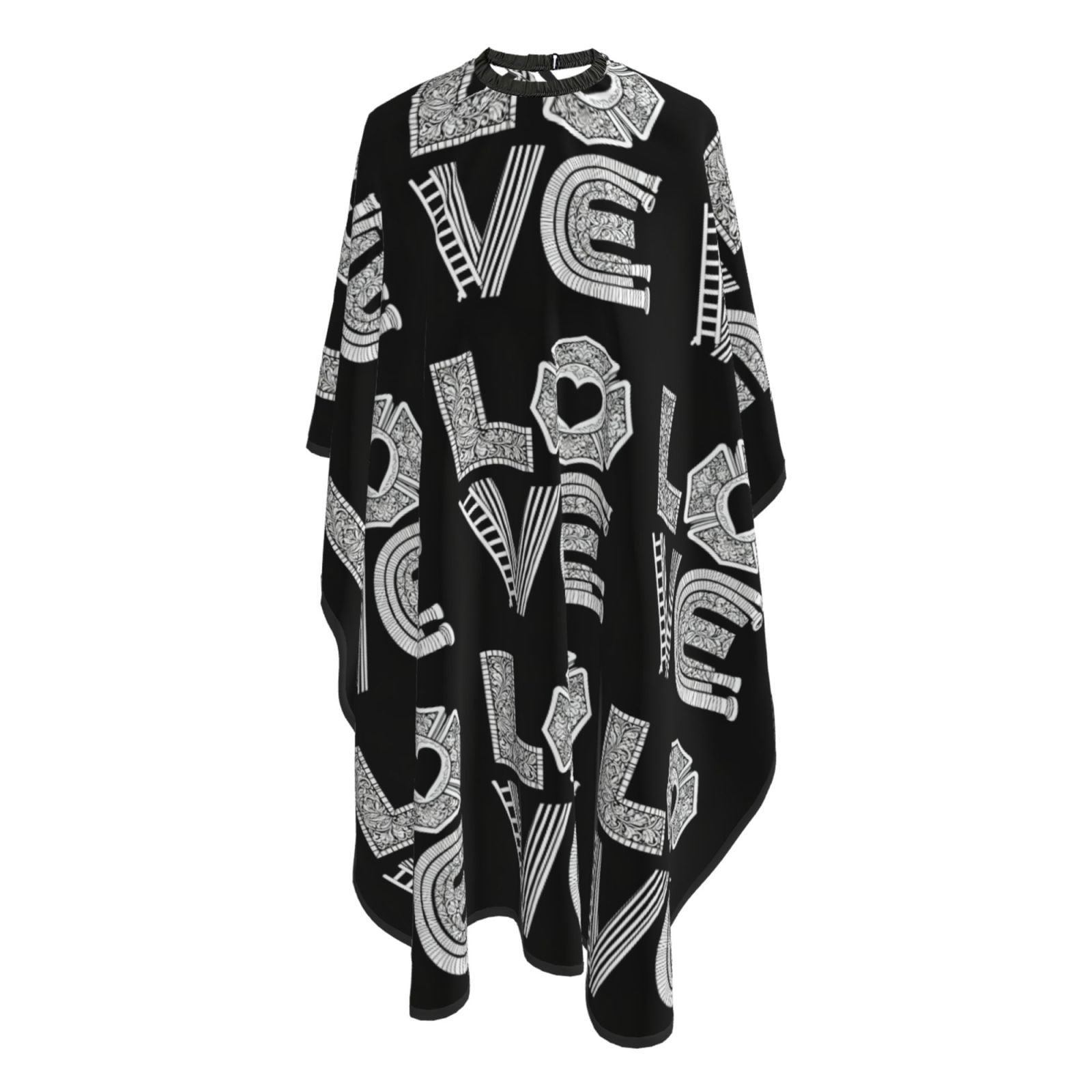 Firefighter Love Hair Cutting Cape 66" x 55" Salon Cape with Adjustable ...