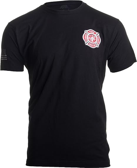 Firefighter Maltese Cross | Fire Fighter Rescue Courage Honor Red Line ...
