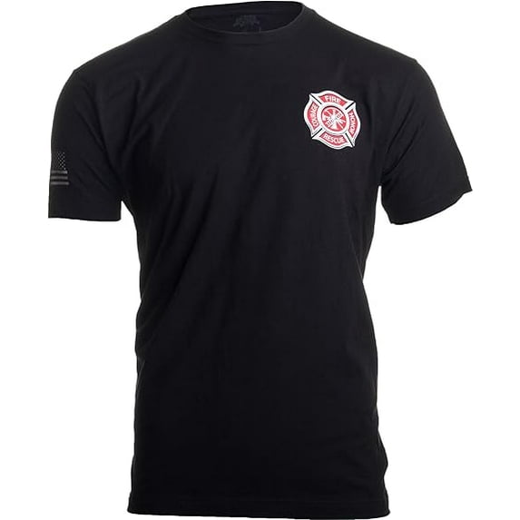 Firefighter Maltese Cross | Fire Fighter Rescue Courage Honor Red Line ...
