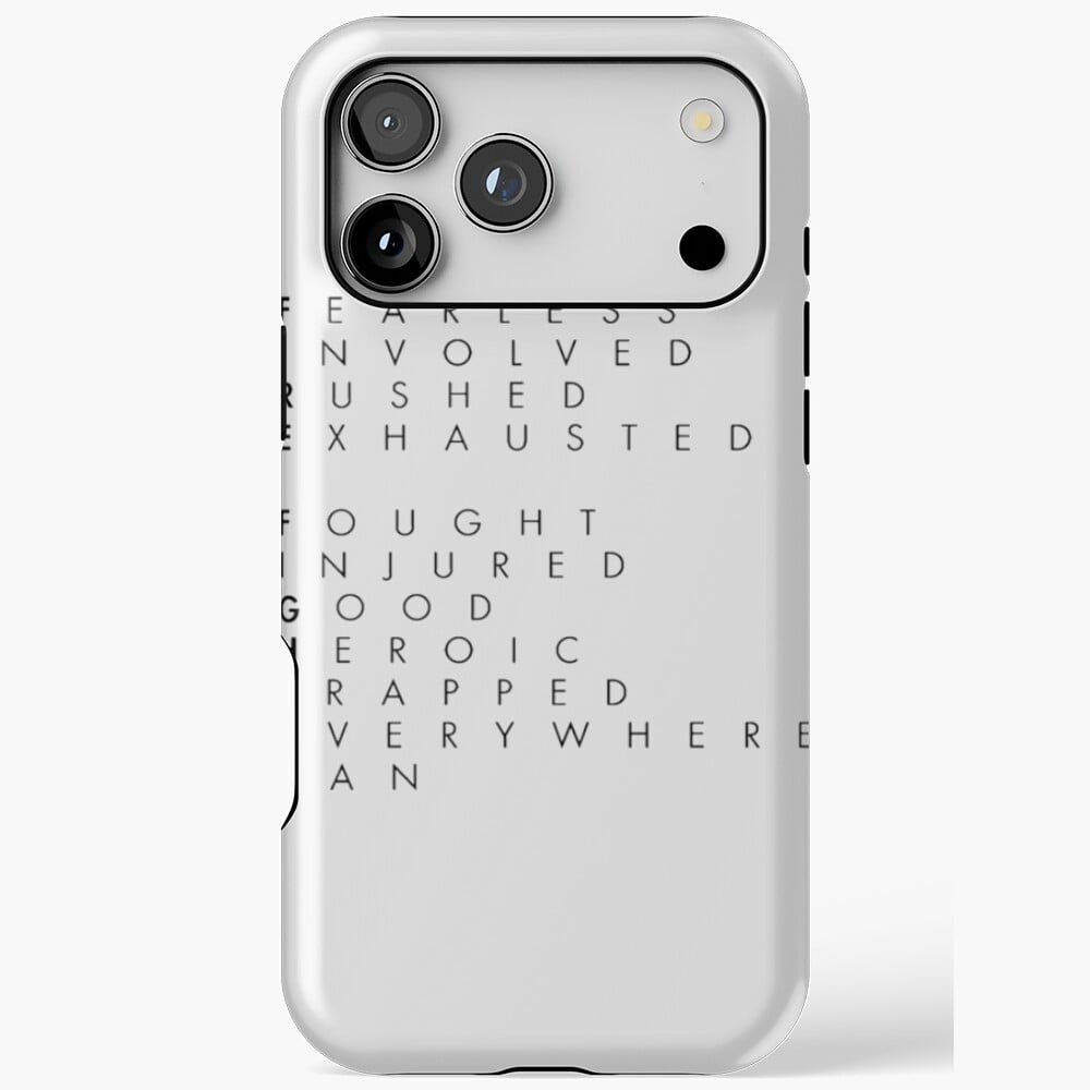 Firefighter Meaning Words Typography Art iPhone Case 17 11 12 13 14 15 ...