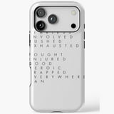 Firefighter Meaning Words Typography Art iPhone Case 17 11 12 13 14 15 ...