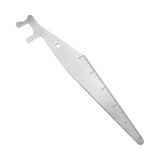 Firefighter Multi-Purpose Pry Bar Tool, Stainless Steel Hand Tool with ...