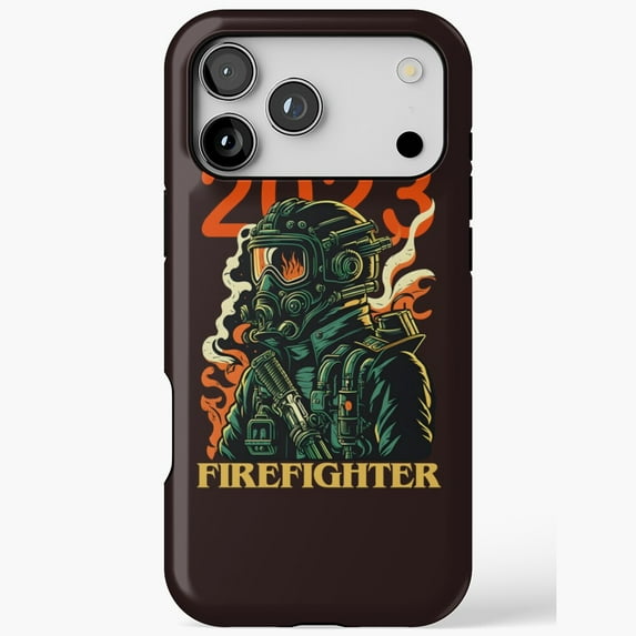 Firefighter New Outfit Uniform Design iPhone Case 17 11 12 13 14 15 16 ...