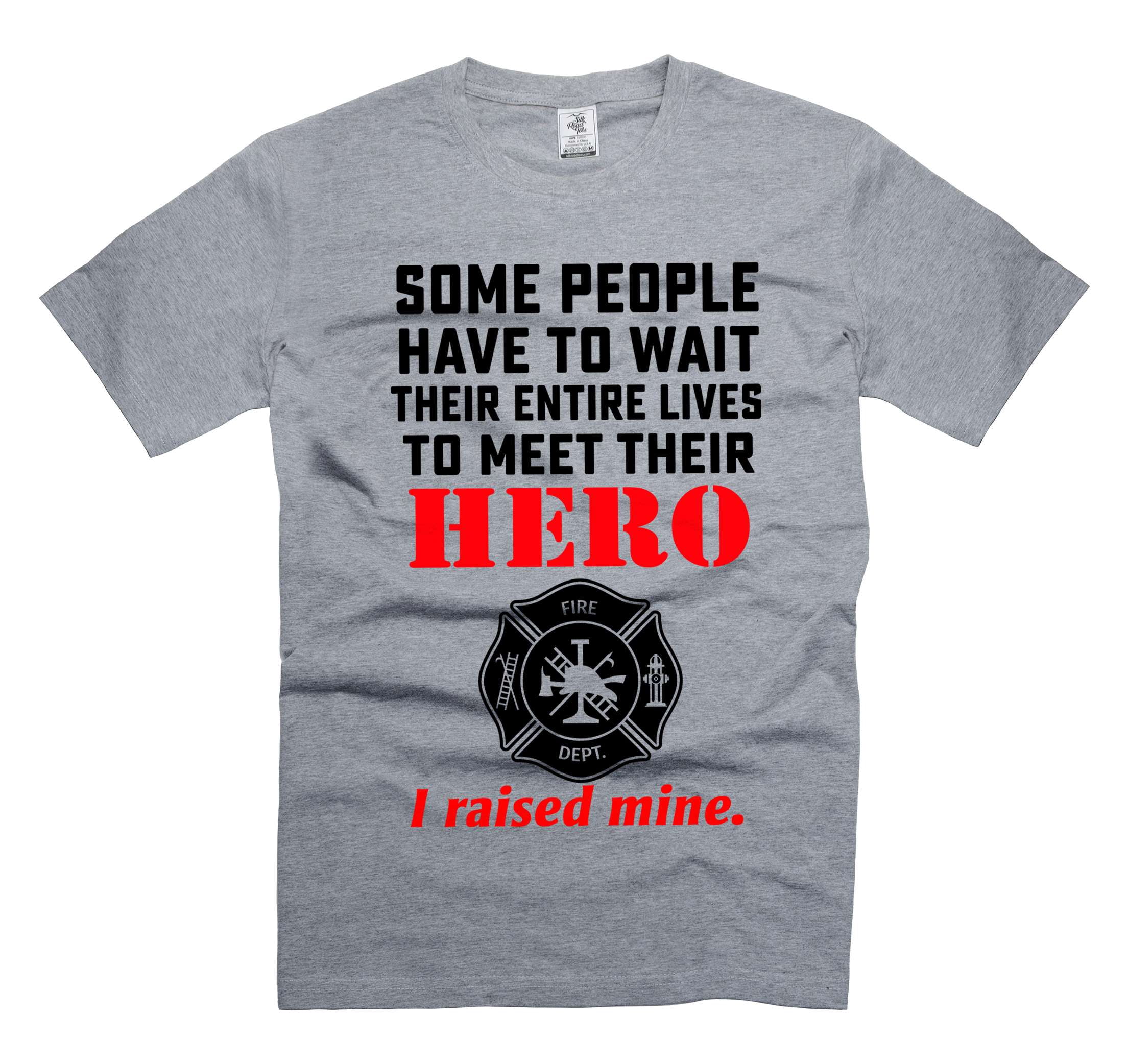 Firefighter Parent Shirts Firefighter shirts For Mother Father I Raised ...
