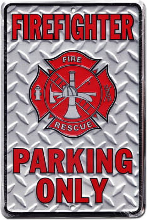 Firefighter Parking Sign - Walmart.com