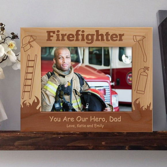 Firefighter Picture Frame