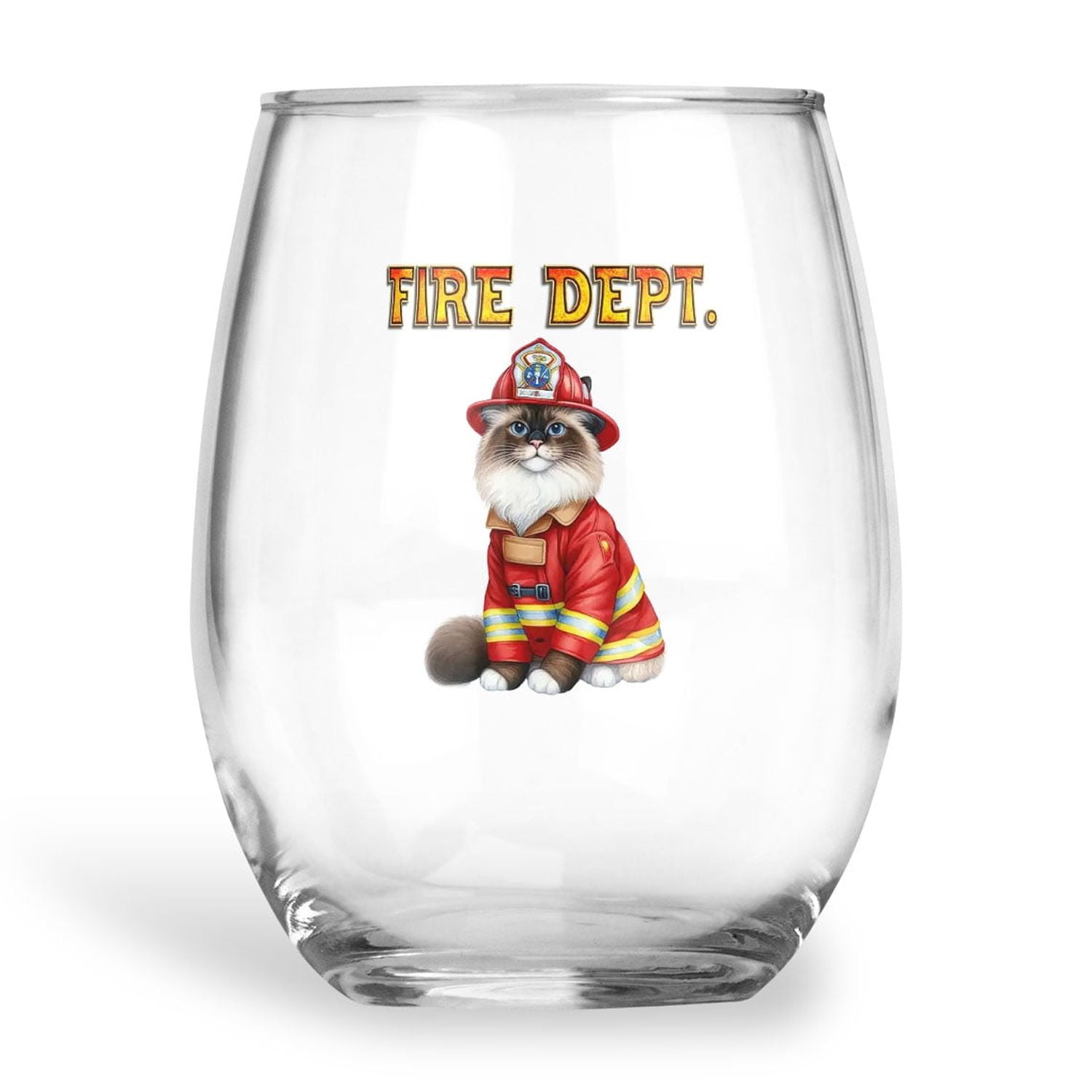 Firefighter Ragdoll Hero Rescue Fire Dept Fireman USA Flag 15oz ...