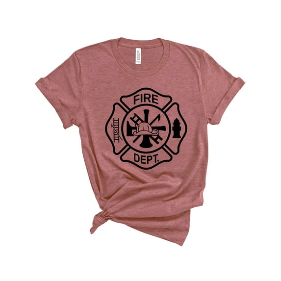 Firefighter Shirt, Fireman Tee, Fire Department Shirt, First Responder ...