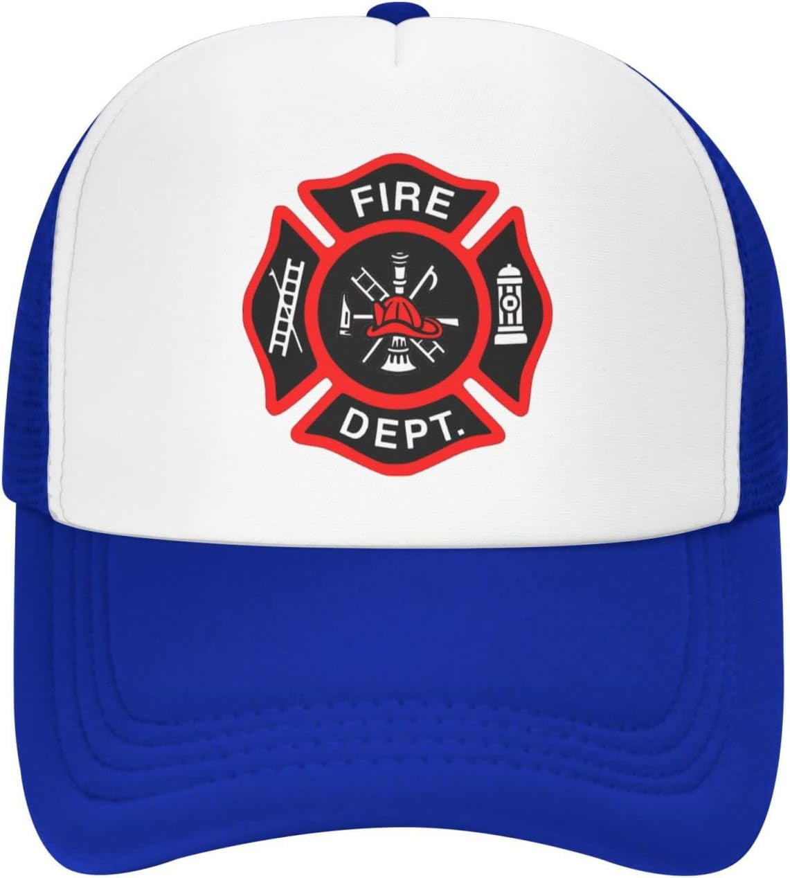 Firefighter Volunteer Fire Department Cap Hats for Men Women Classic ...
