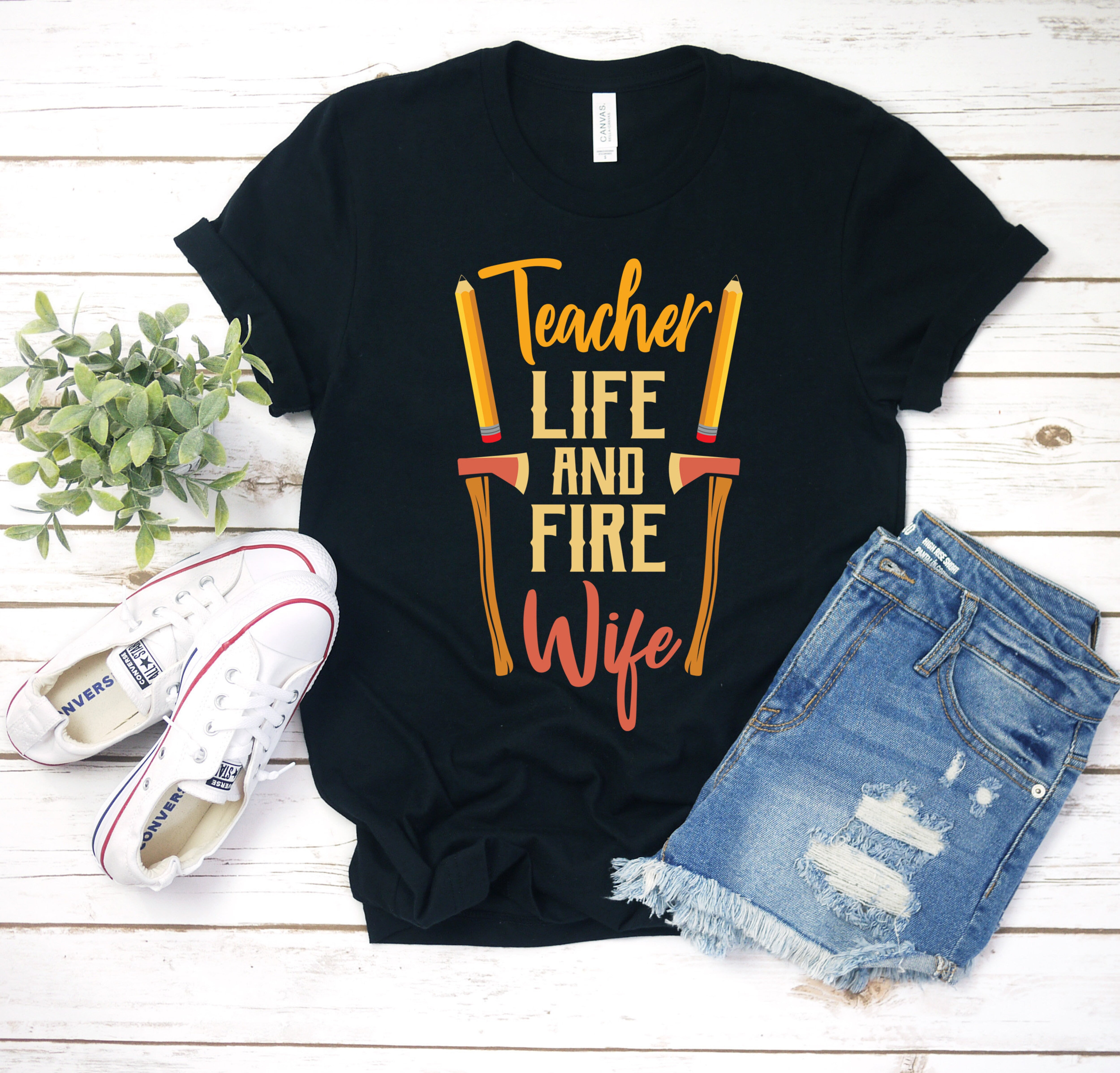 Firefighter Wife Women's T-Shirt, Firefighter Wife T Shirt, Firefighter ...