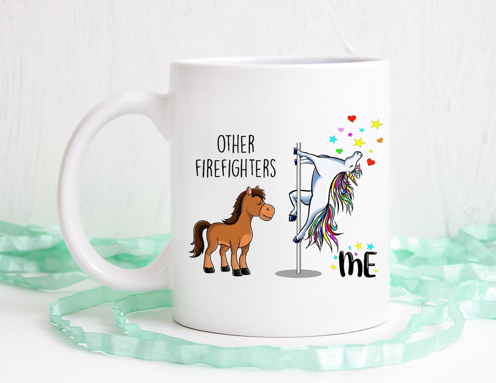 Firefighter mug, firefighter gift, funny firefighter, fireman mug, fire ...