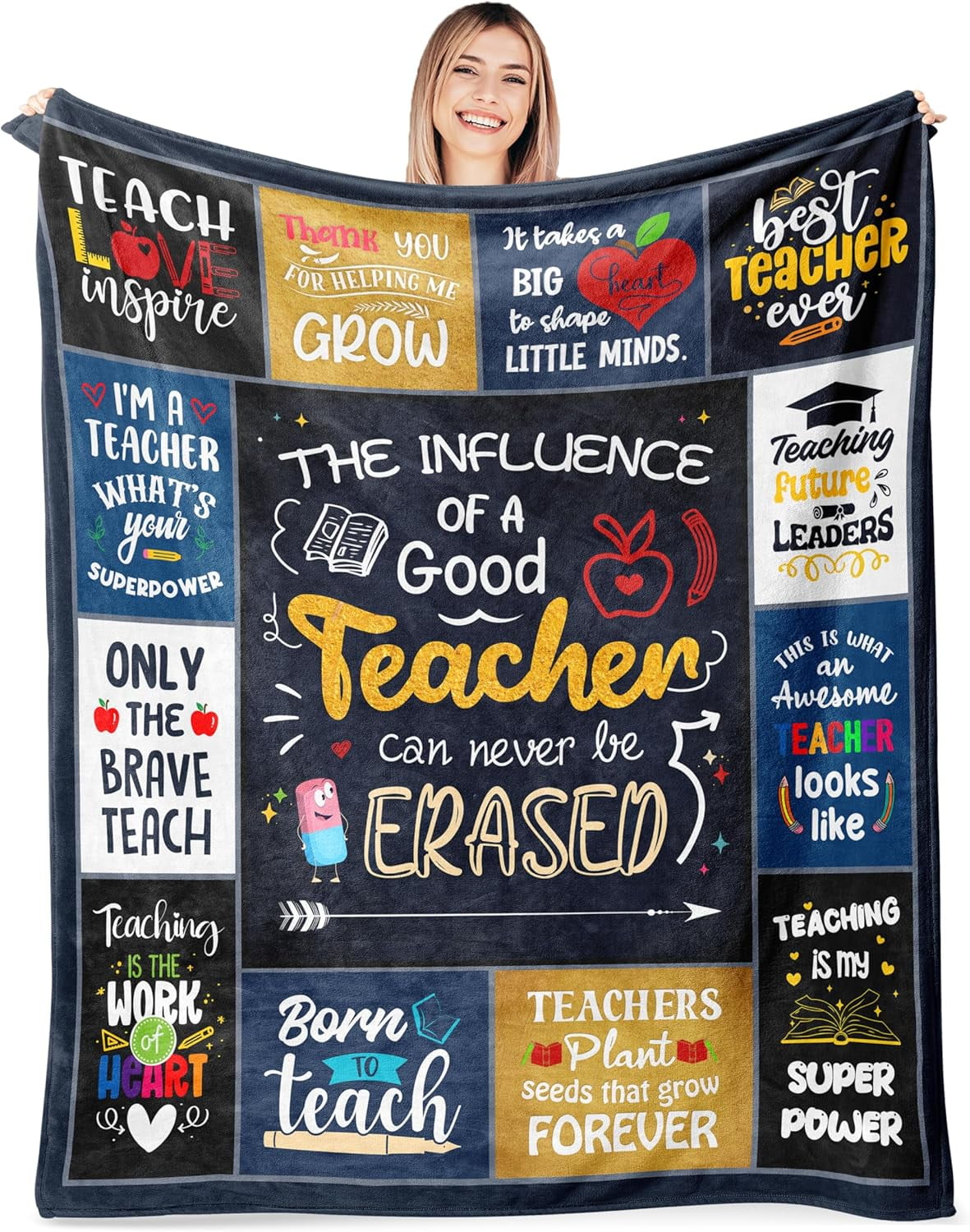 Firefighters Gifts Blanket, Heavyweight Polyester Fireman Decorative ...