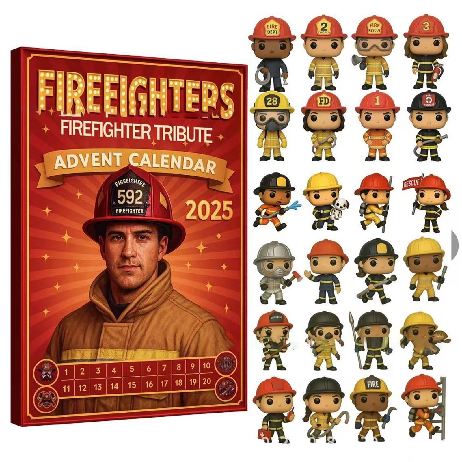 Firefighters Helping Firefighters Advent Calendar 24 Days Countdown ...