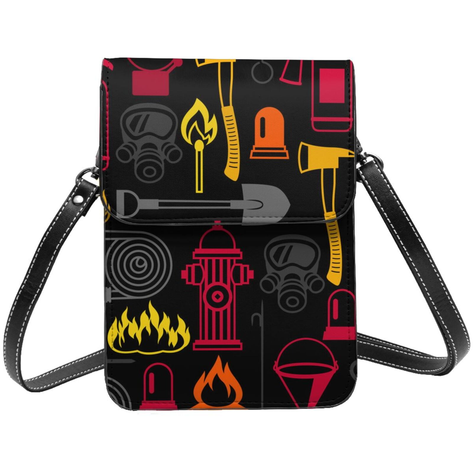 Firefighting Items Fire Firefighter Fighter Cell Phone Purse Small ...