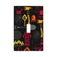 Firefighting Items Fire Firefighter Fighter Single Toggle Wall Plate 1 ...