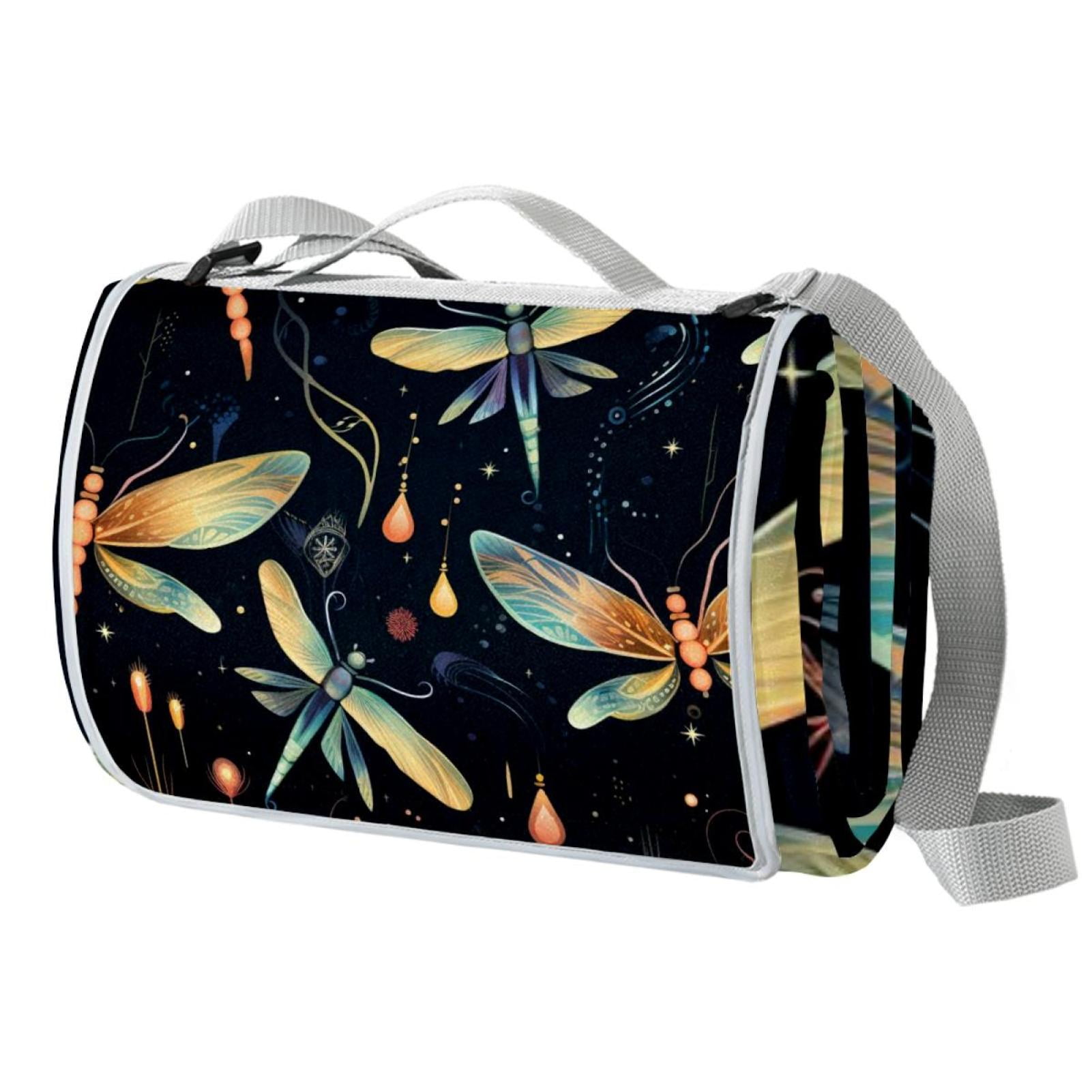 Fireflies Canvas Picnic Blanket Waterproof Outdoor Extra Large for ...