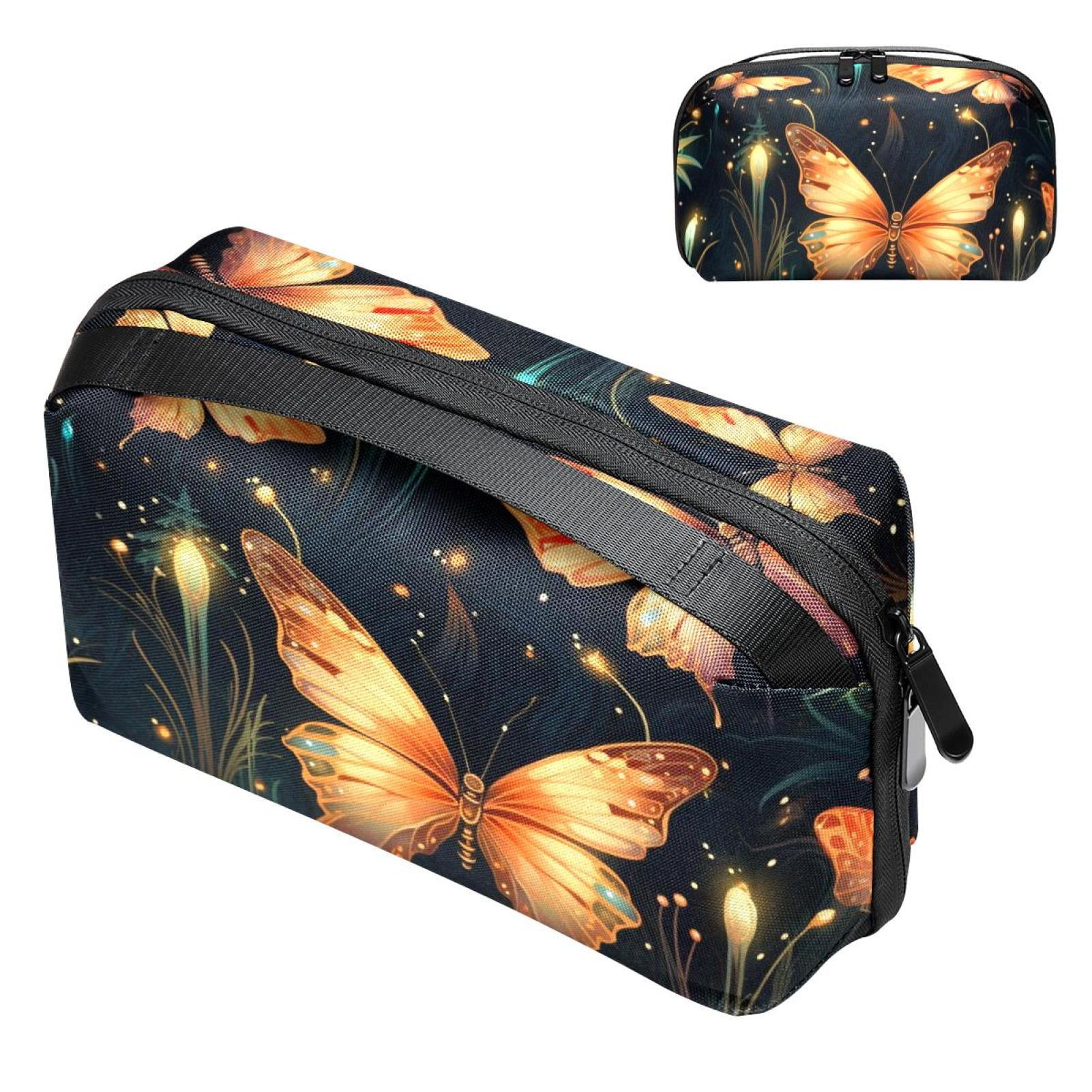Fireflies Digital Bag Organizer Travel Case with Oxford Fabric Waterproof Material - 5.9x9.44x3 ...