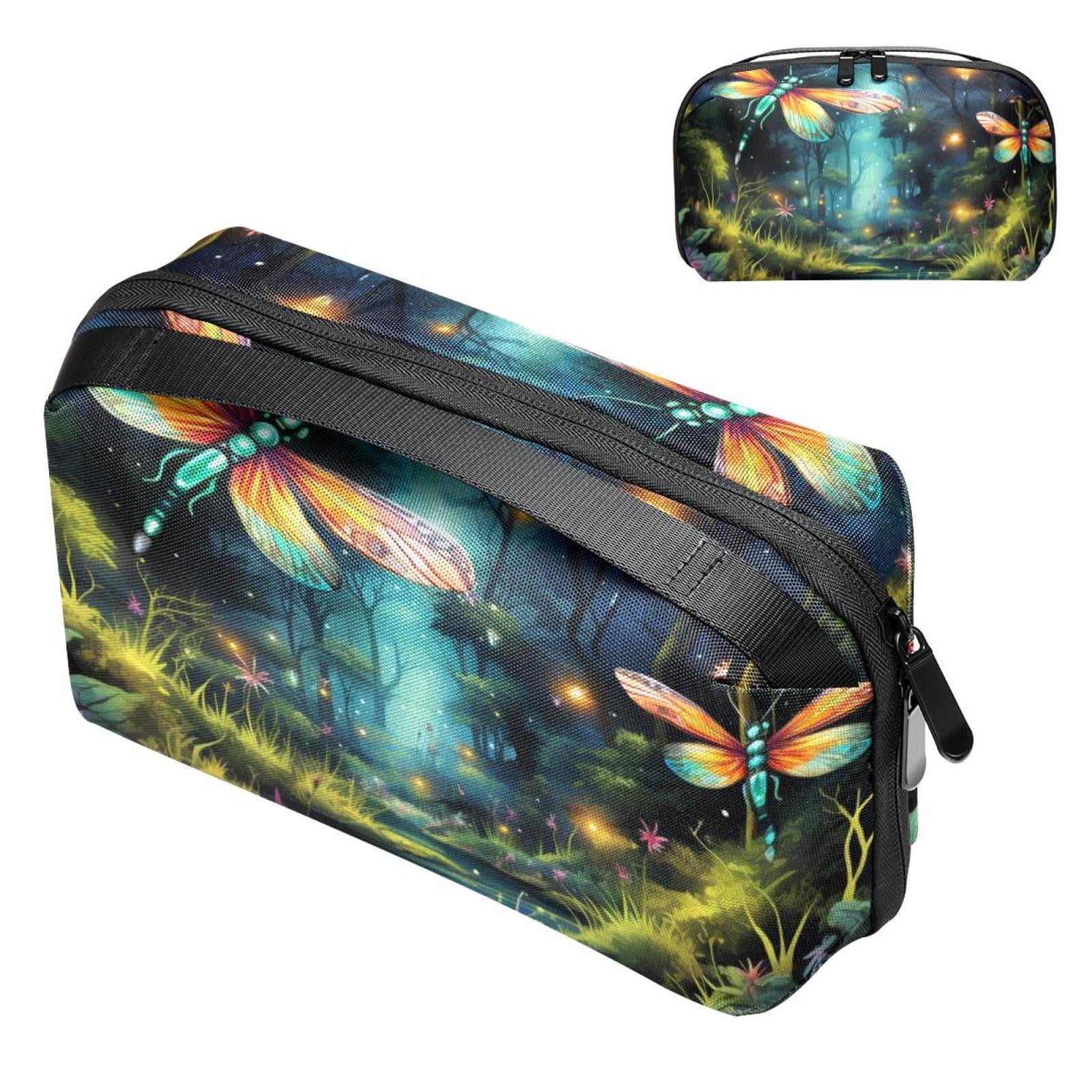 Fireflies Electronic Organizer Travel Case, Waterproof Oxford Cloth Storage Pouch Bag, Box with ...