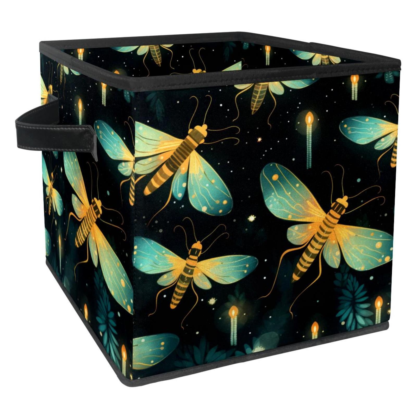 Fireflies Large Capacity Foldable Toy Box Storage Bin Storage Baskets ...