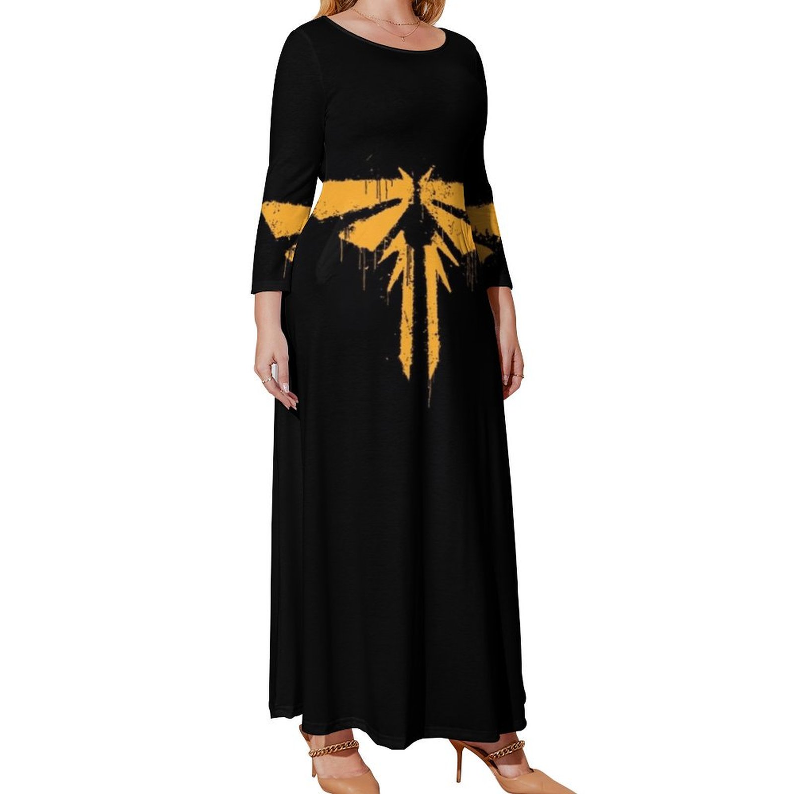 Fireflies Logo - The Last Of Us - Fireflies Long Sleeved Dress Dress ...