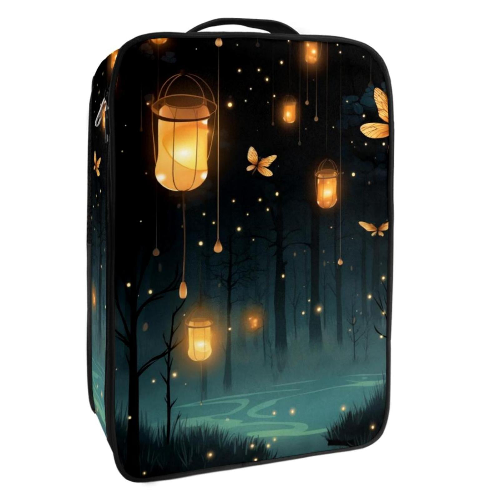 Fireflies Polyester Shoe Box Organizer - 23x31cm/9x12in Closet Storage ...