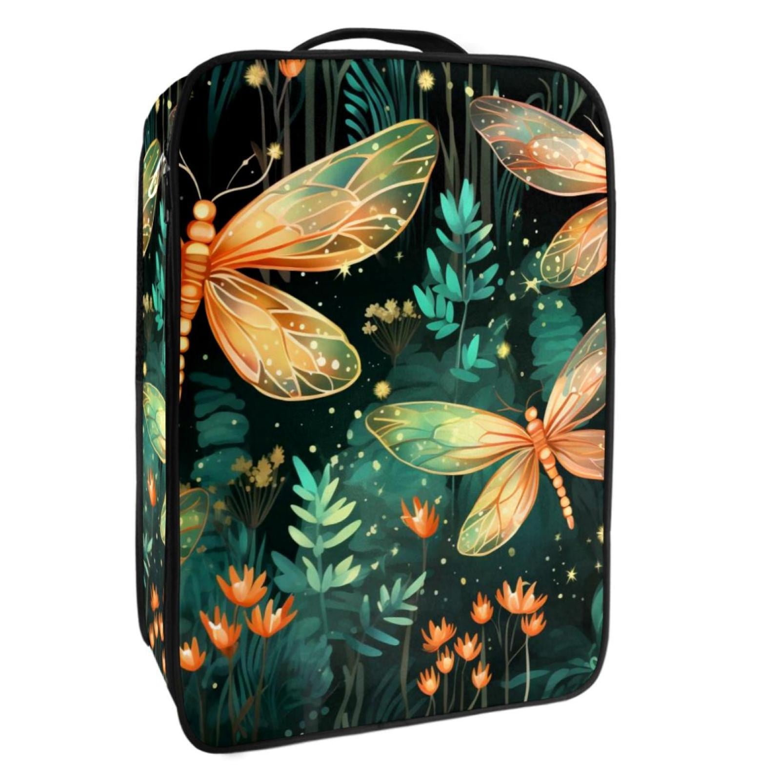 Fireflies Polyester Shoe Box Organizer - 23x31cm/9x12in Portable ...