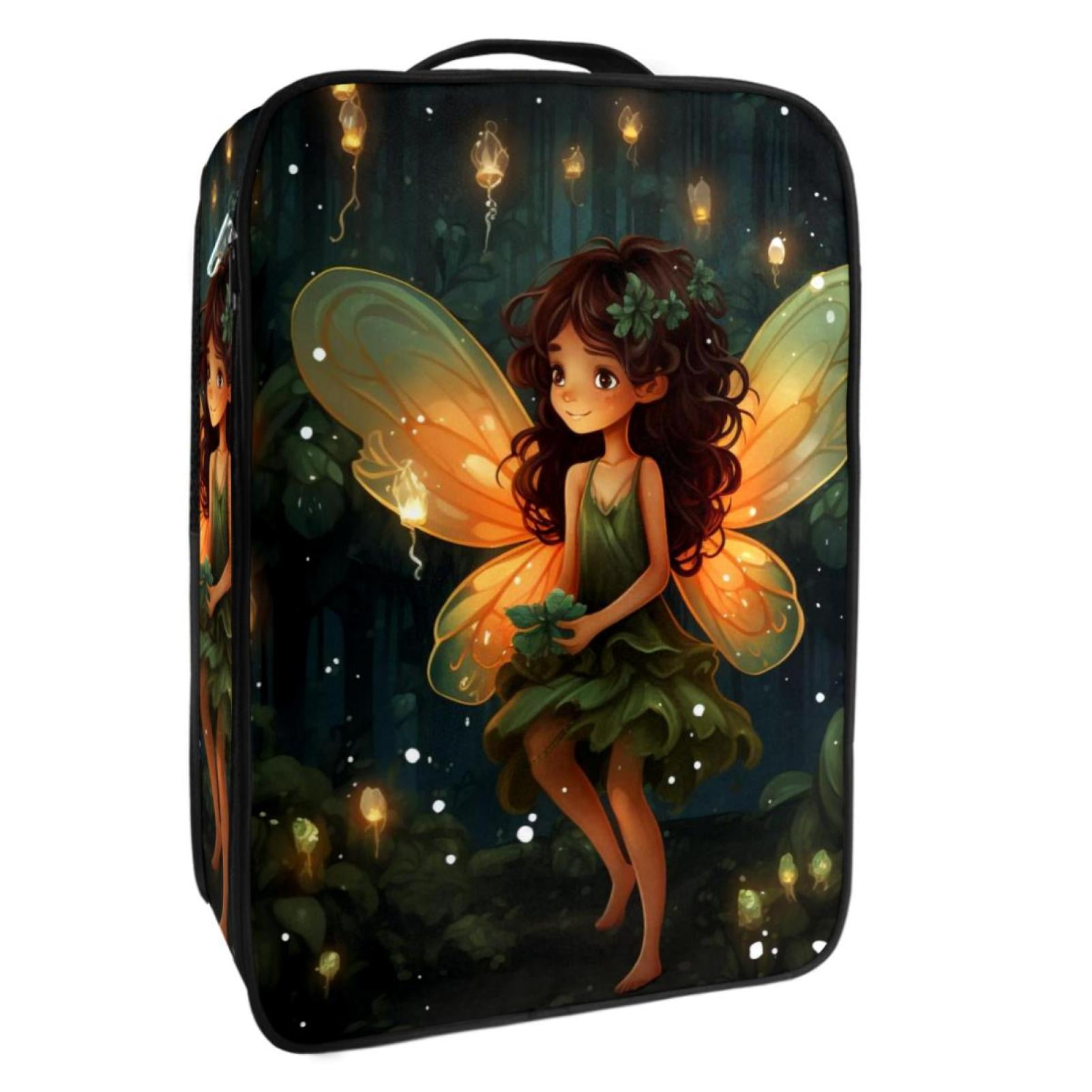 Fireflies Polyester Shoe Box Organizer - 23x31cm/9x12in Storage ...