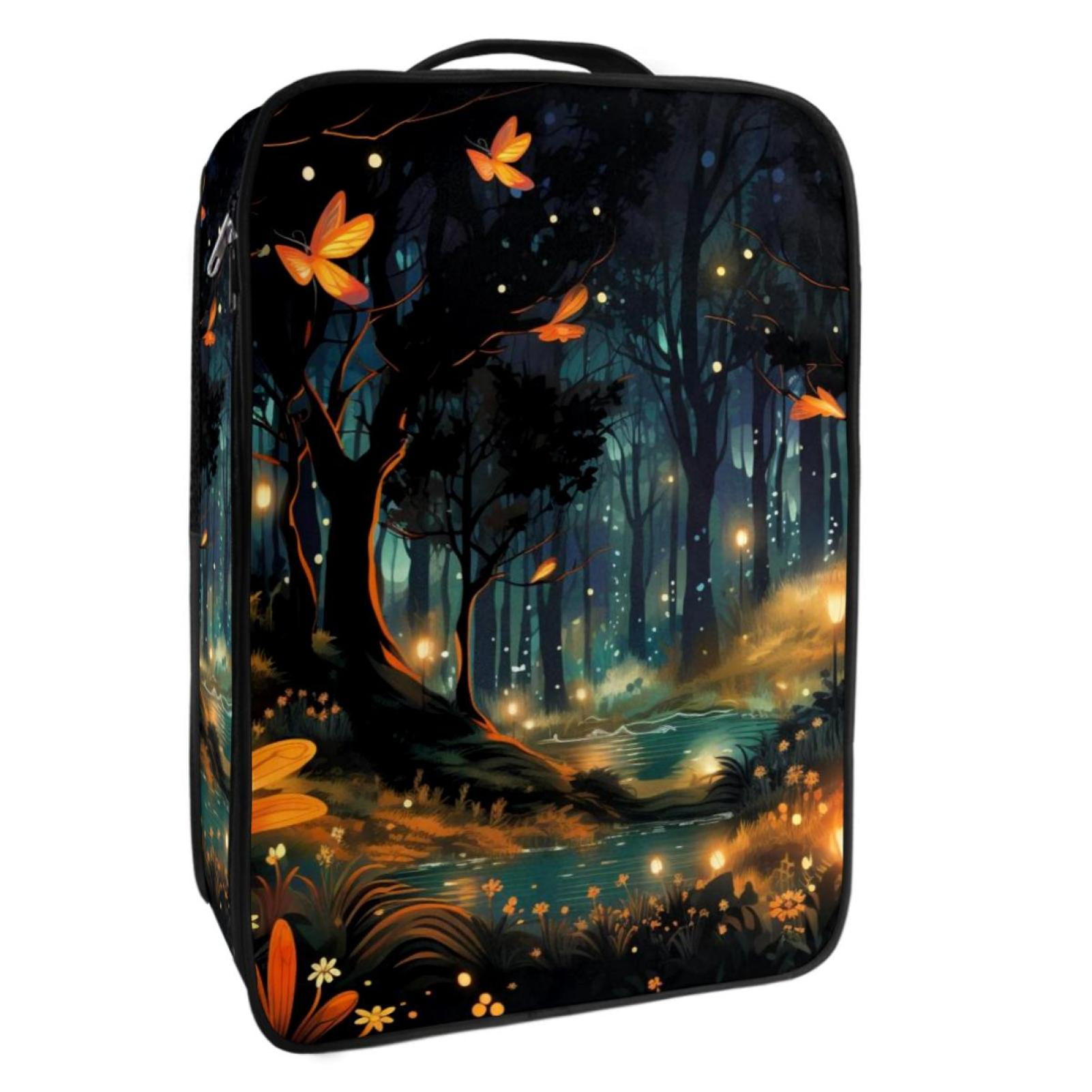 Fireflies Polyester Shoe Boxes Organizer, 23x31cm/9x12in Stackable ...