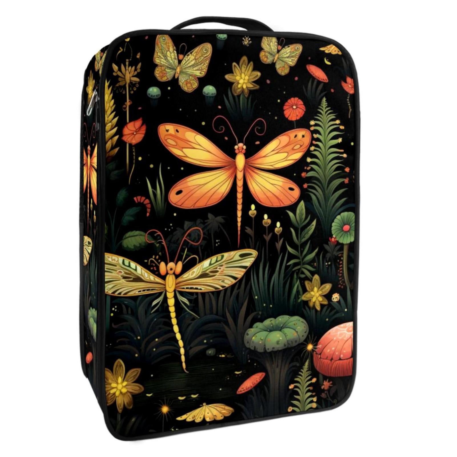 Fireflies Polyester Shoe Storage Box - 23x31cm/9x12in Shoe Organizer ...