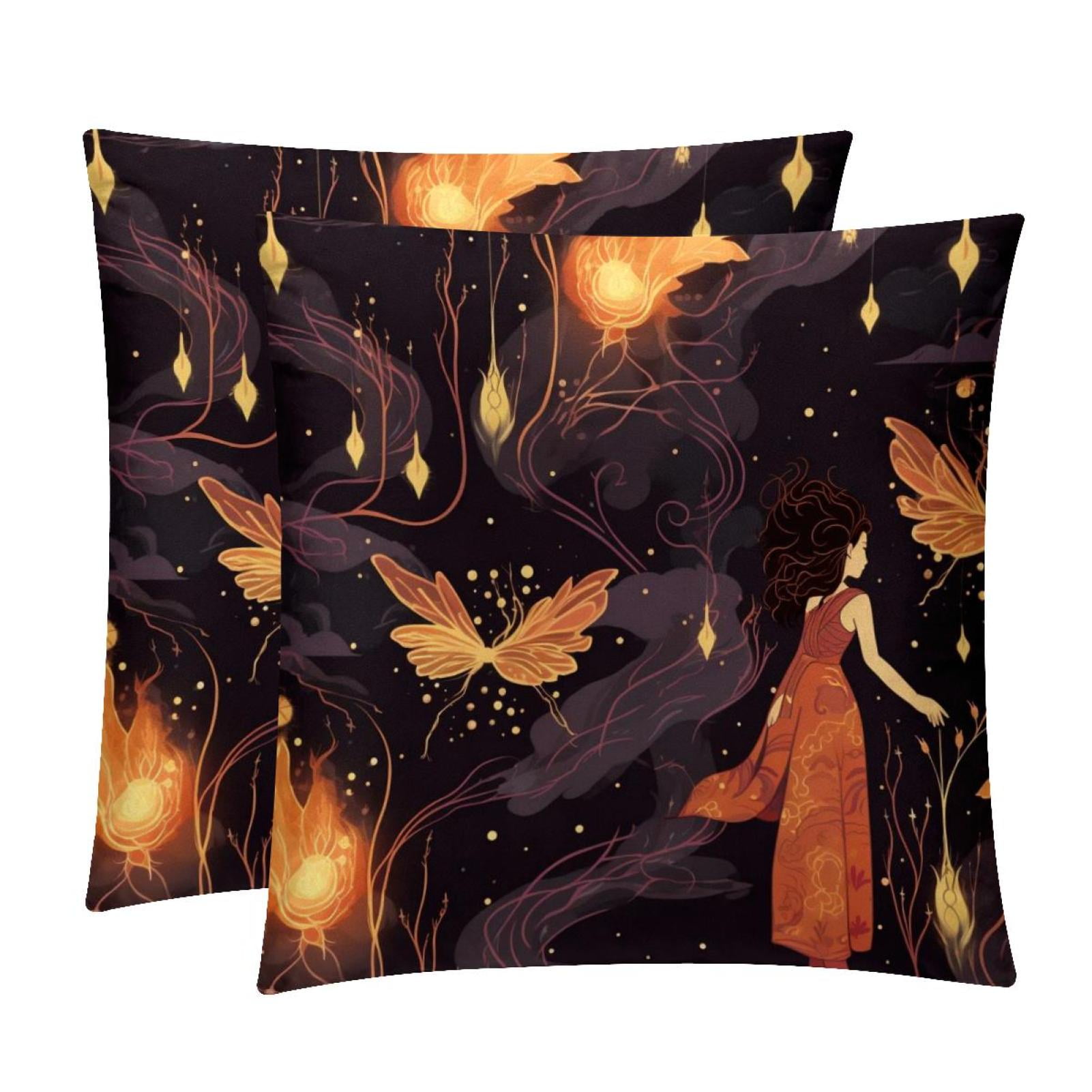 Fireflies Set with Unique Patterns - 16x16, 18x18, 20x20 Inches - Set ...
