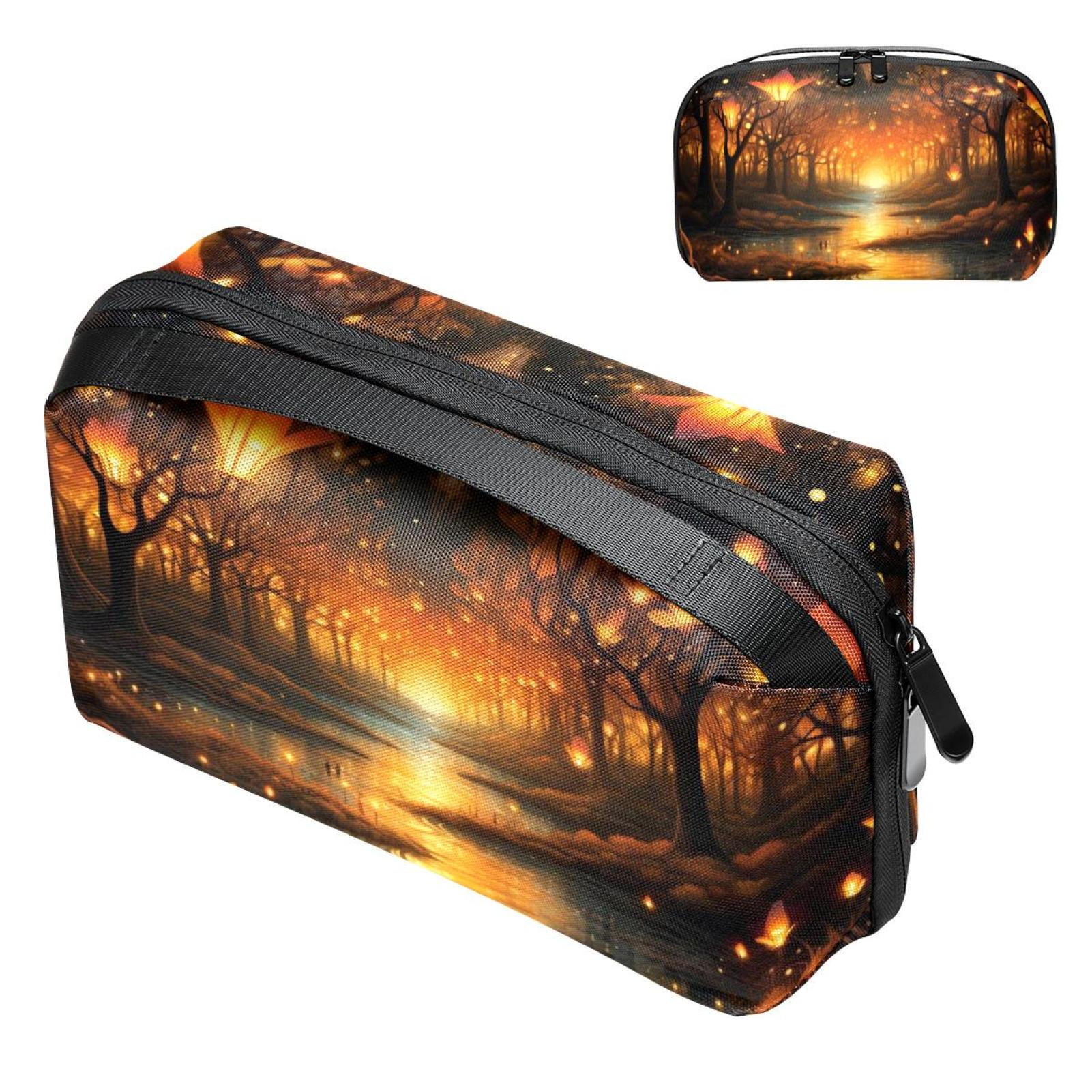 Fireflies Travel Case Oxford Cloth Waterproof Digital Pouch Organizer ...