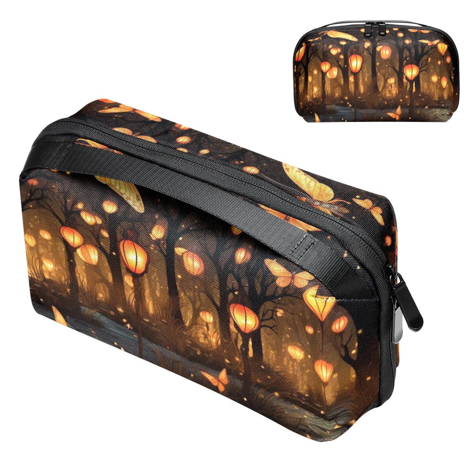 Fireflies Waterproof Oxford Fabric Storage Case with Charger Pouch ...