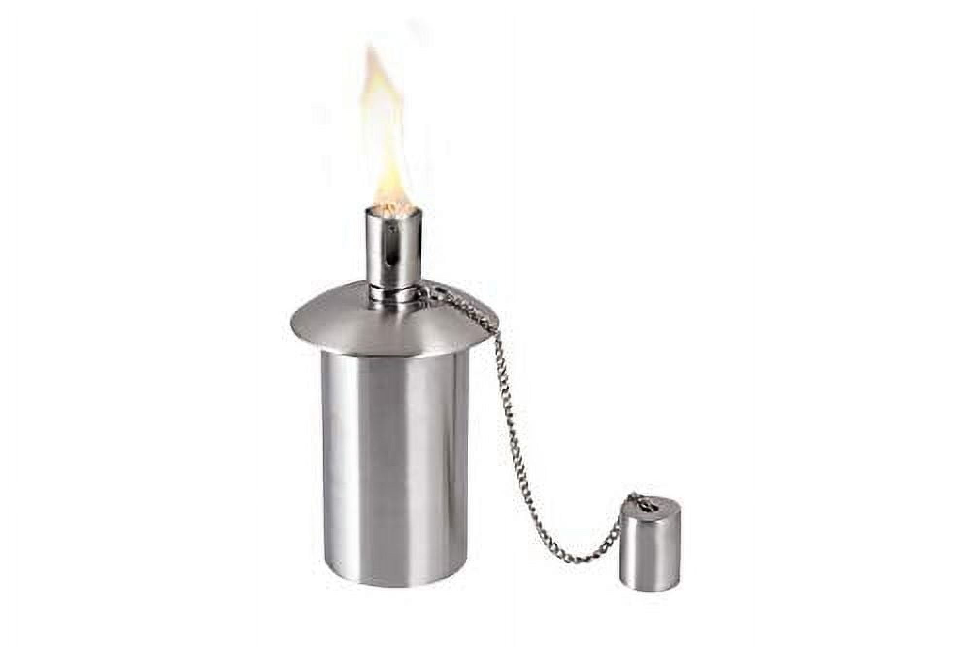 Firefly 2-5/8" Stainless Steel Tiki Torch Replacement Canister w/ Wick ...