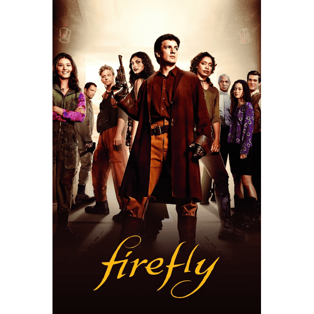 Firefly 2002 Poster 24x36 - Joss Whedon Sci-Fi Series Space Western Adventure - Walmart.com