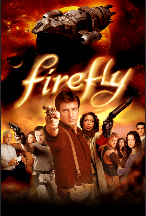 Firefly 2002 Poster 24x36 - Joss Whedon Sci-Fi Space Western TV Show ...