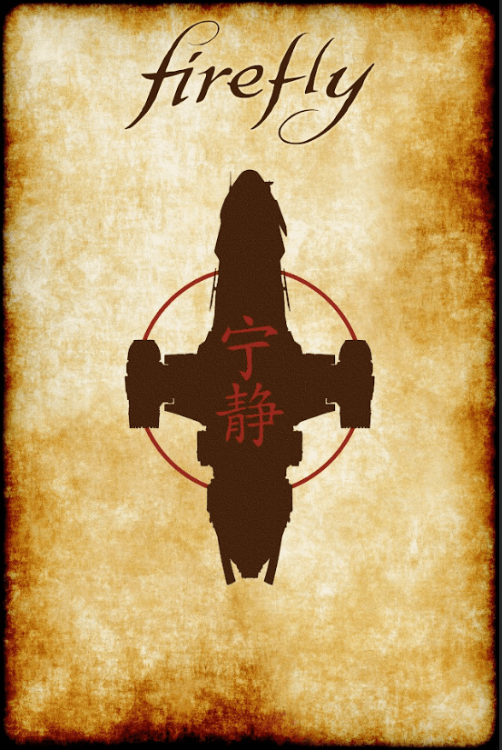 Firefly 2002 Poster 24x36 - Sci-Fi Adventure Space Western Cult Classic - Walmart.com