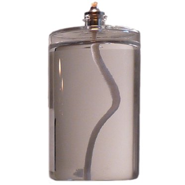 Firefly Glass Oil Lamp Candles, Refillable, Unscented, Long Burning ...