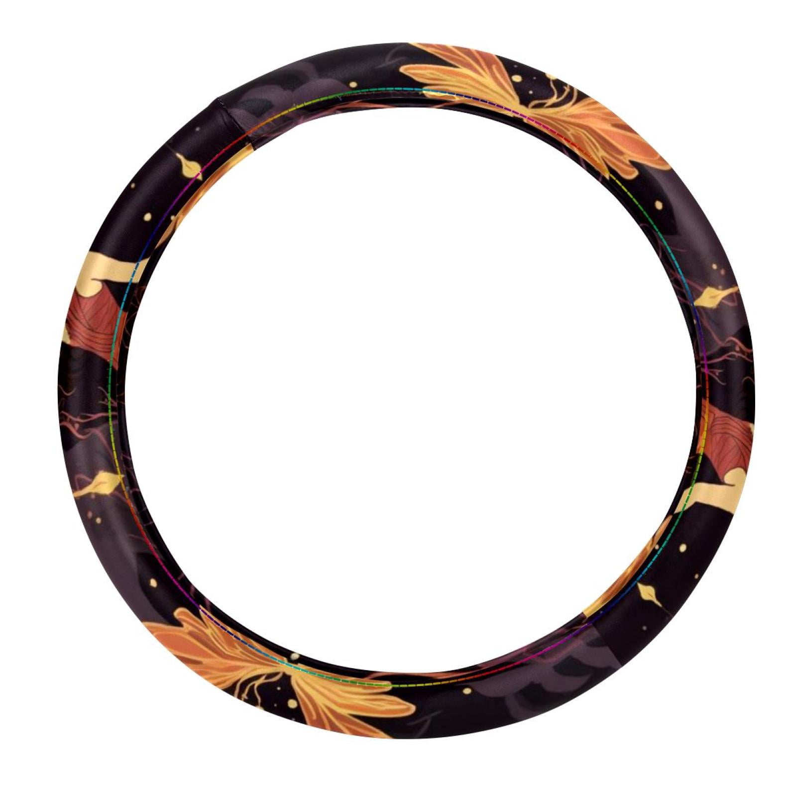 Firefly Car Wheel Cover, 14.5 Inch Printing PVC Leather Auto ...