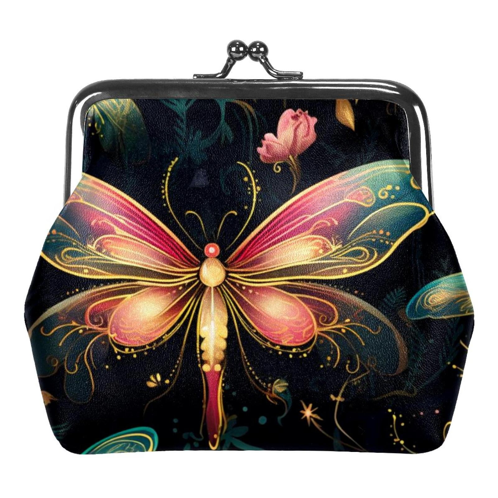 Firefly Coin Purse Kiss Lock Change Purse Vintage Trinkets Pouch ...