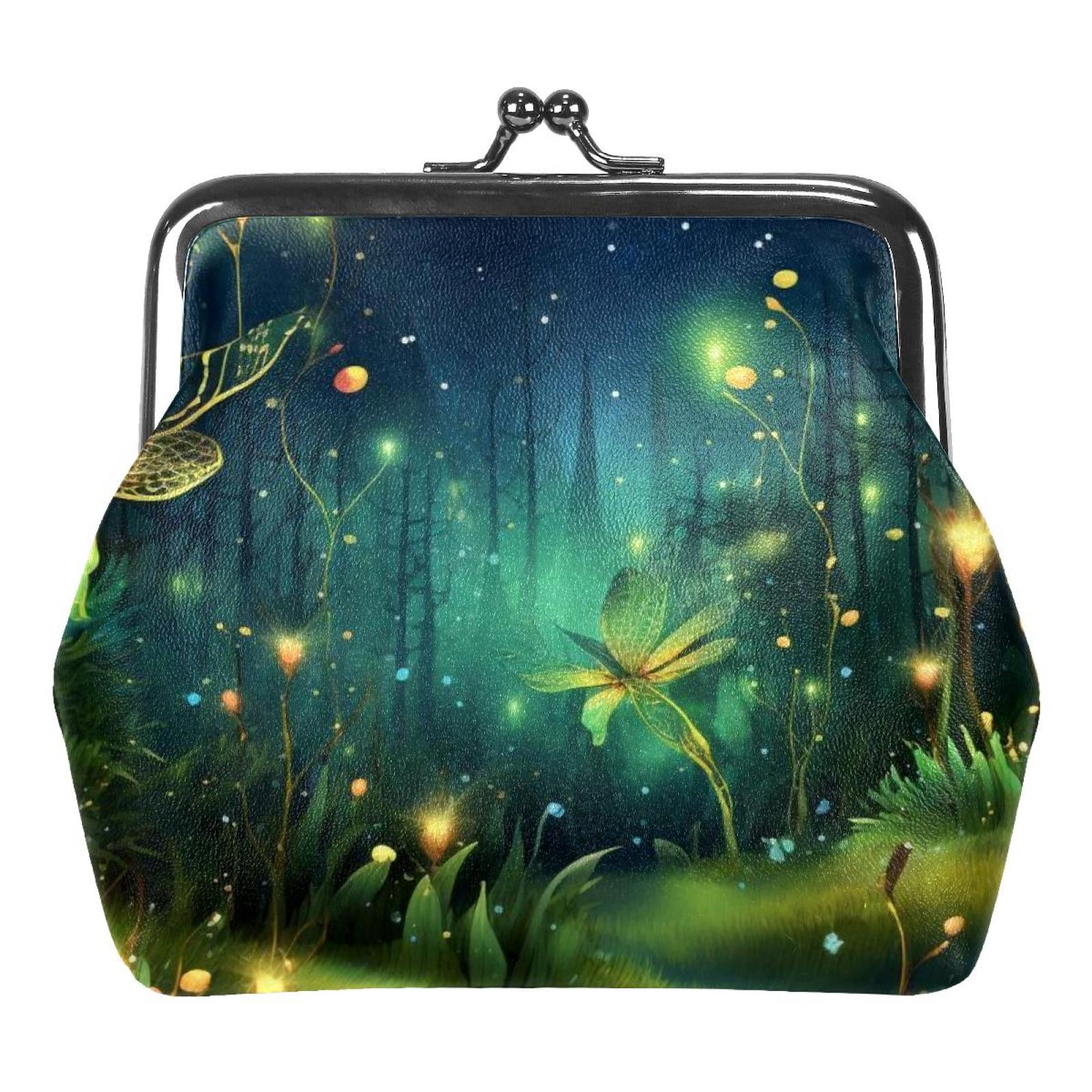 Firefly Coin Purse, Kiss Lock Coin Purse, Large Capacity Coin Pouch ...