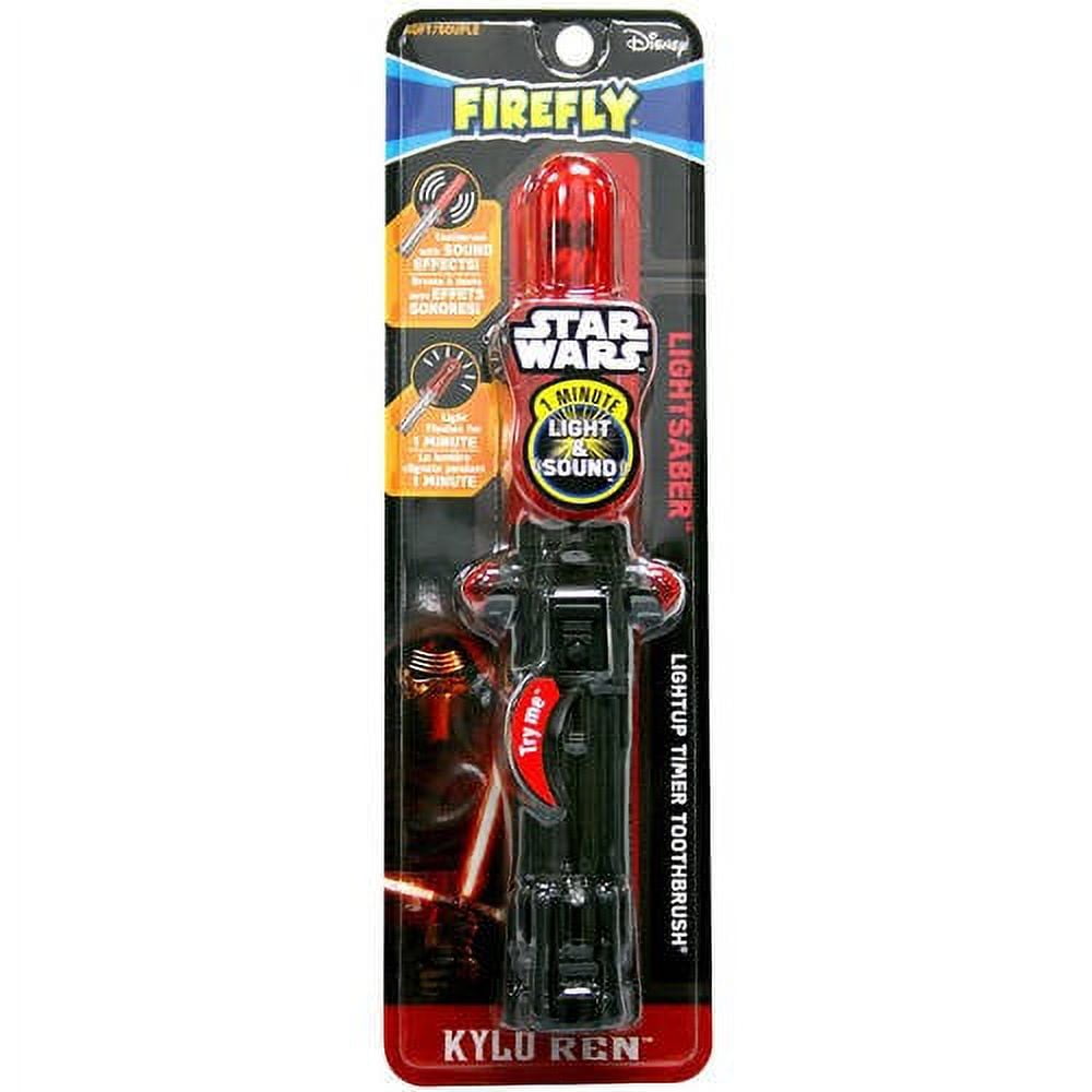 Firefly Disney Star Wars Lightsaber Lightup Timer Toothbrush Soft, 1.0 ...
