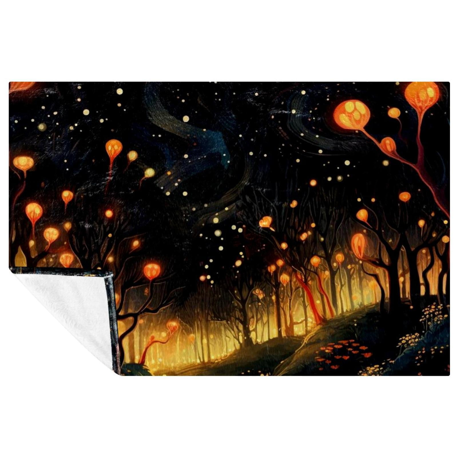 Firefly Fluffy Blanket: Microfiber Throw Blanket, Soft and Warm ...