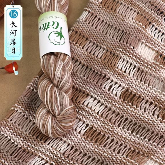Firefly Hope 1 Roll 50g Color Segment Dyed Soft Cotton Yarnz, Premium ...