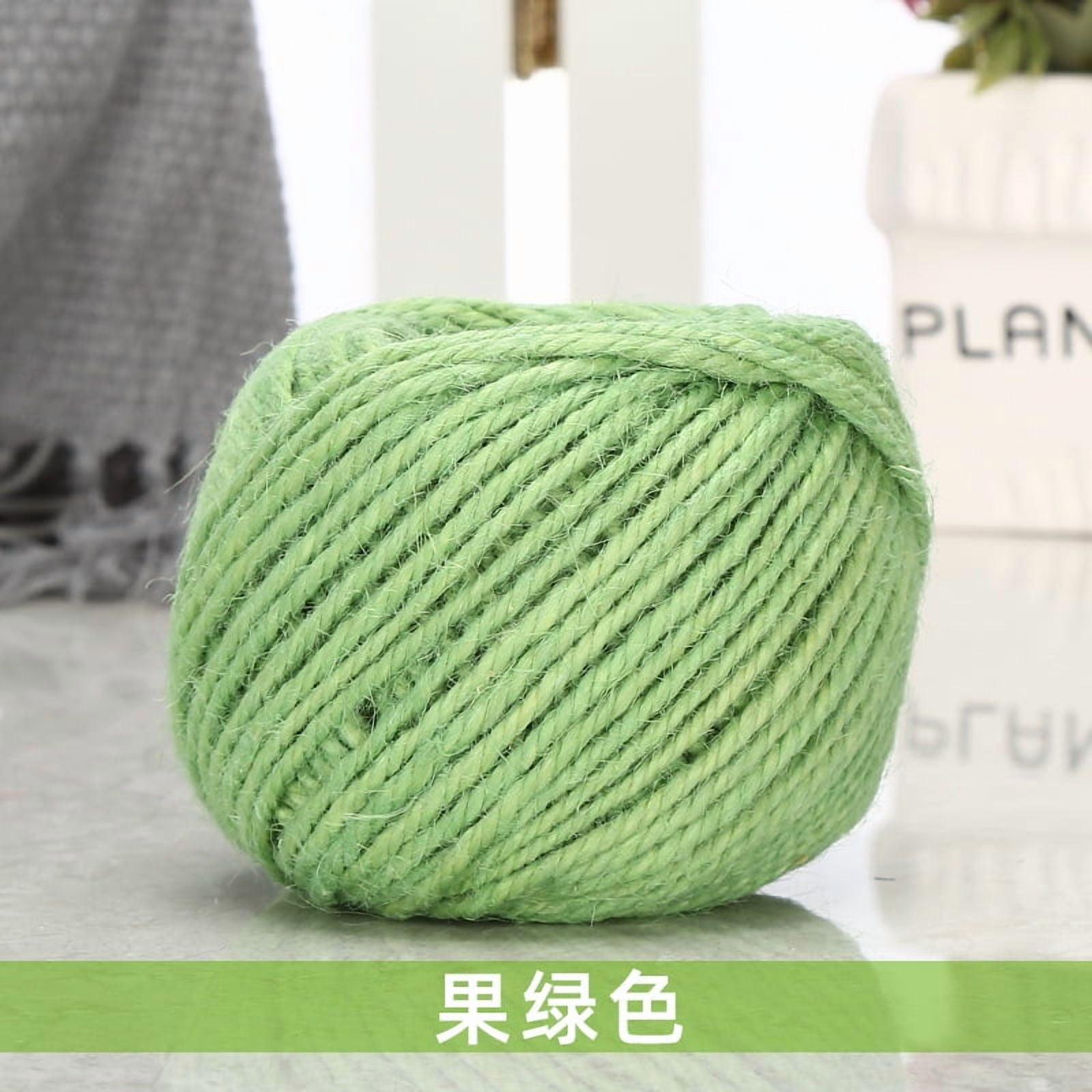 Firefly Hope 1 Rolls Retro Colorful Braided Hemp Rope, 109.36yd x 1.5mm ...