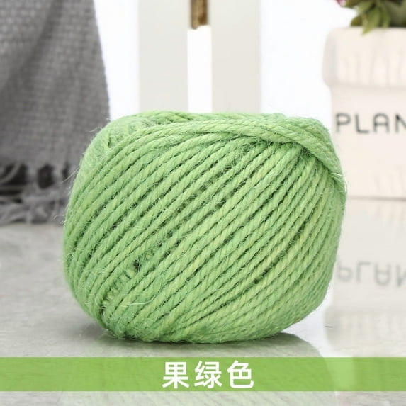 Firefly Hope 1 Rolls Retro Colorful Braided Hemp Rope, 109.36yd x 1.5mm ...